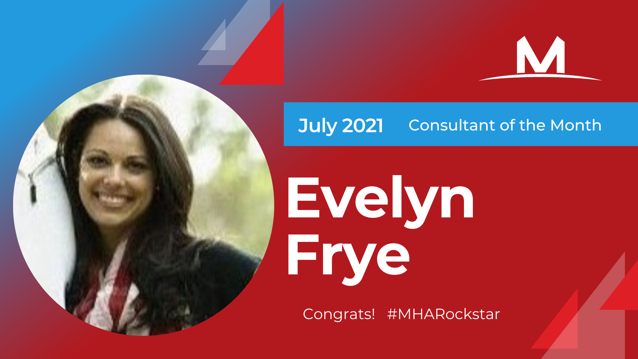 Consultant of the Month | Evelyn Frye :: Maxwell Healthcare Associates